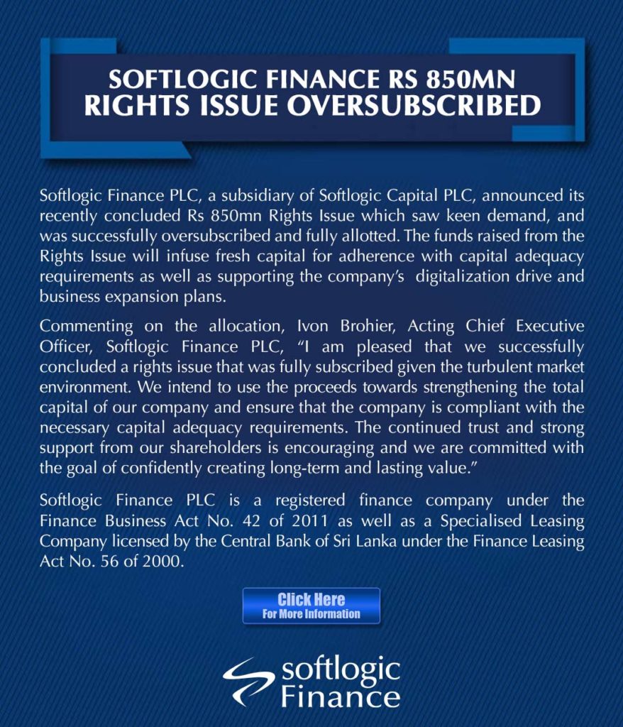 Leading Finance Company in Sri Lanka - Softlogic Finance